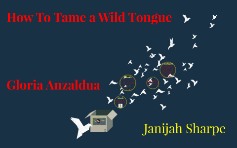 How To Tame a Wild Tongue by janijah sharpe on Prezi