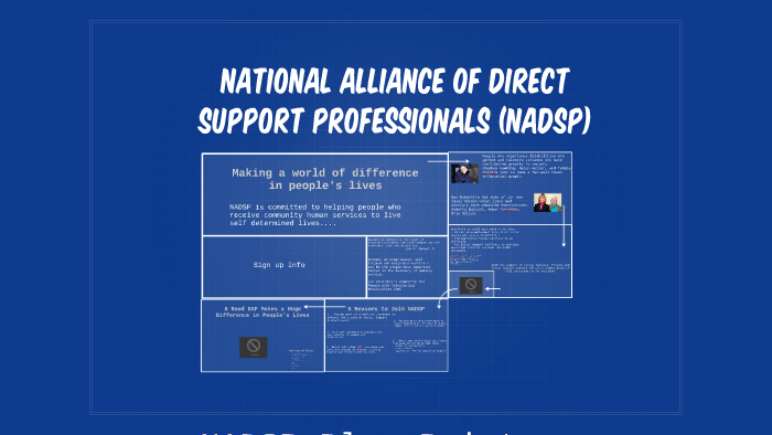 National Alliance of Direct Support Professionals (NADSP) by Sean ...