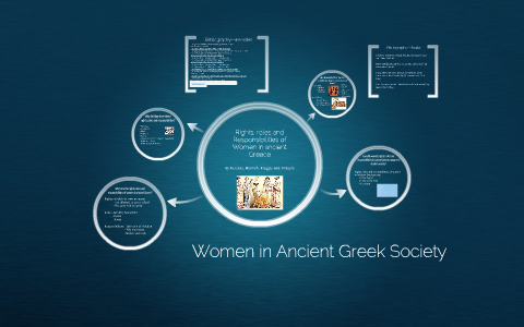 Rights, roles and Responsibilities of Women in ancient Greec by Maggie ...