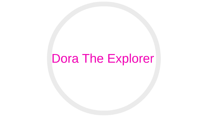 Dora The Explorer by Shawna Jarrett on Prezi