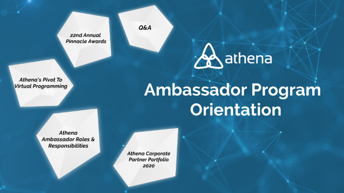 Athena Ambassador Program Orientation by Kaylie M on Prezi