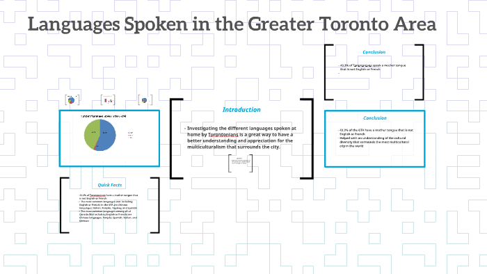 Languages Spoken in the Greater Toronto Area by Kimberley W on Prezi