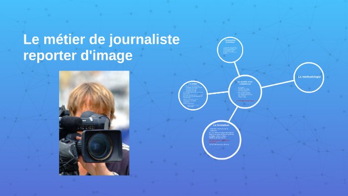 Le métier de journaliste reporter d'image by Cécile Guyon on Prezi