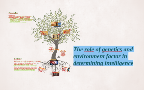 The role of genetics and environment factor in determining i by Ave ...