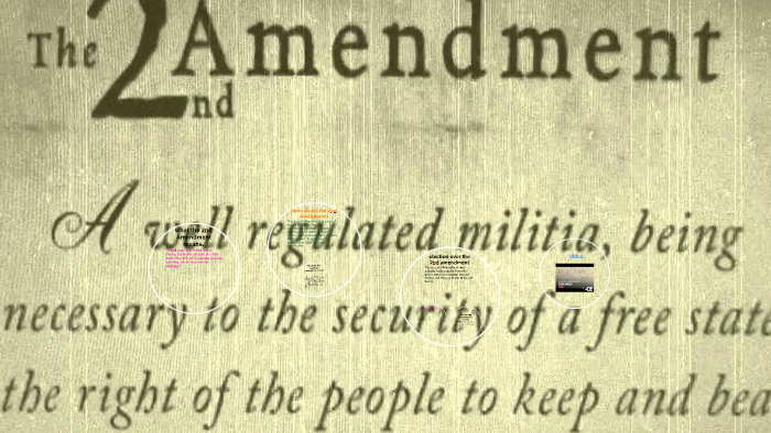 what the 2nd amendment means. by Angelo Sanchez on Prezi