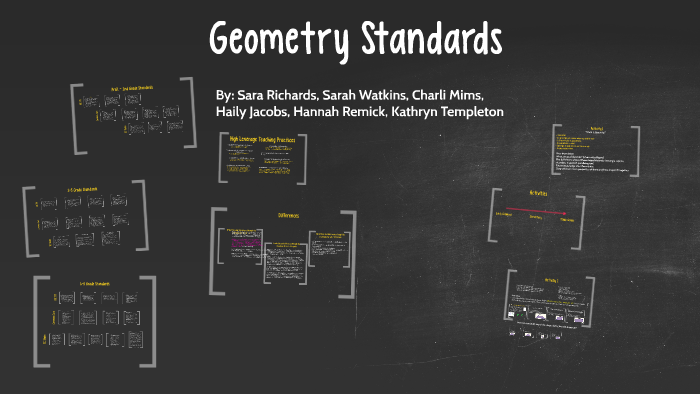 Geometry Standards by Katy Templeton on Prezi