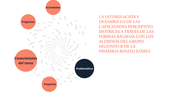 La estimulación y desarrollo de las capacidades perceptivo motrices a ...