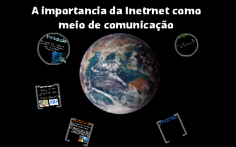 A importância da Internet como meio de comunicação by leandro simoes on ...