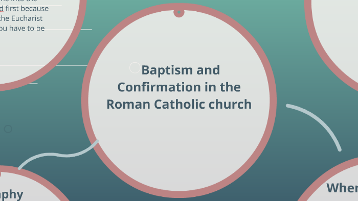 Baptism and Confirmation in the Roman Catholic church by Ashleigh Grubba