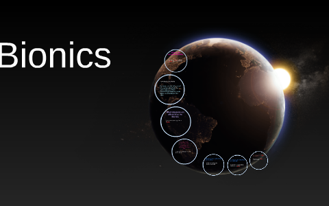 What is the purpose of bionics by Jonathan Pinel on Prezi