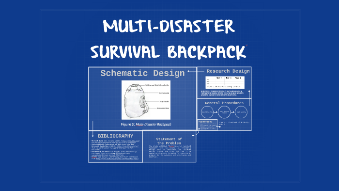 MULTI-DISASTER SURVIVAL BACKPACK by Jericho Diaz on Prezi