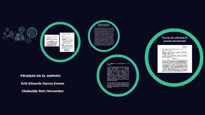 PRUEBAS EN EL AMPARO by Clodoaldo Ruiz Hernandez on Prezi