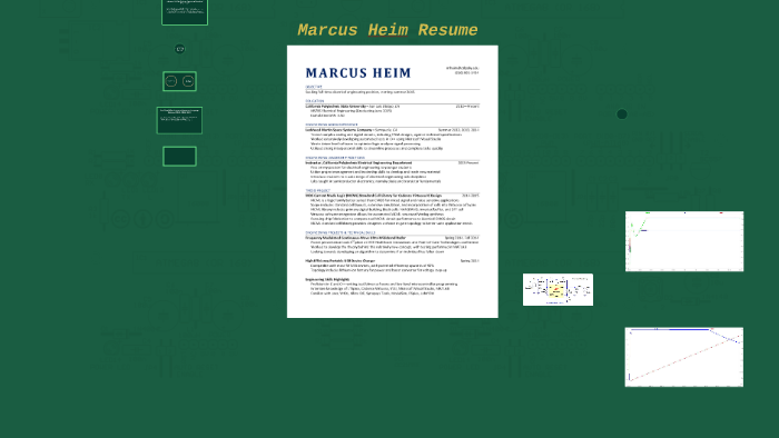 Marcus Heim Resume by Marcus Heim on Prezi
