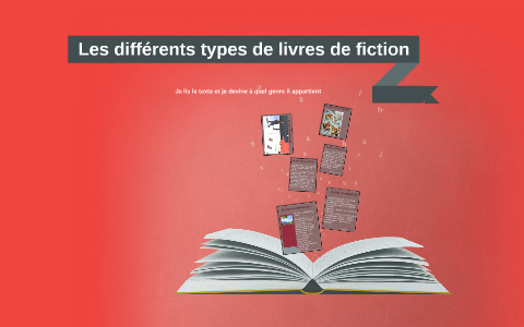 Les différents types de livres de fiction by CDI Balzac on Prezi