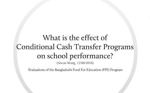 Research Project ECON 203 CCT Bangladesh by Siwan Wang on Prezi