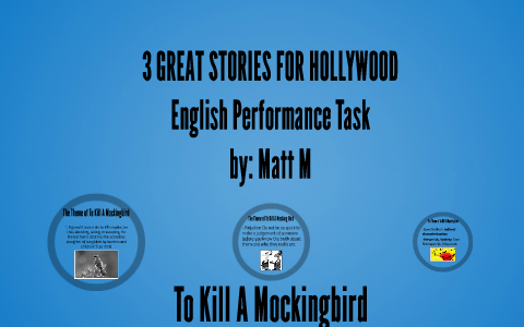 Grade 9 English Performance Task by Matt Morris on Prezi