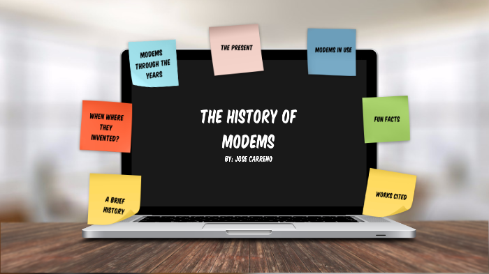 History of Modems by Jose Carreno on Prezi