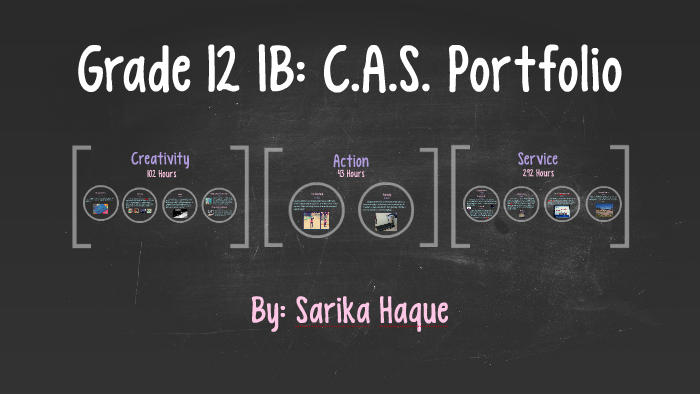 Grade 12 IB: C.A.S. Portfolio by Sarika Haque on Prezi