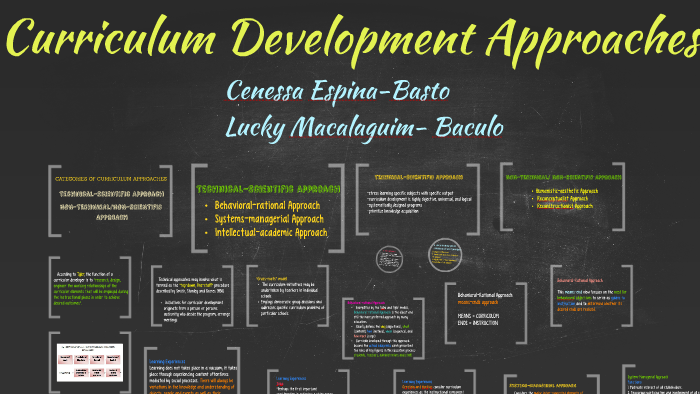 Curriculum Development Approaches by Lucky Baculo on Prezi