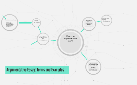 Argumentative Essay: Terms and Examples by Julie Jacobsen on Prezi