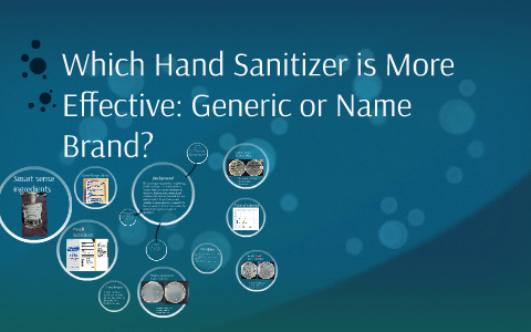 Which Hand Sanitizer is More Effective: Generic Brand or Nam by valerie ...