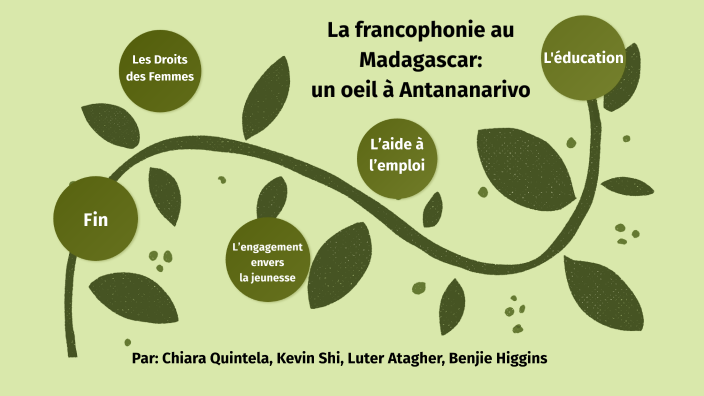 La francophonie au Madagascar by Benjie Higgins on Prezi
