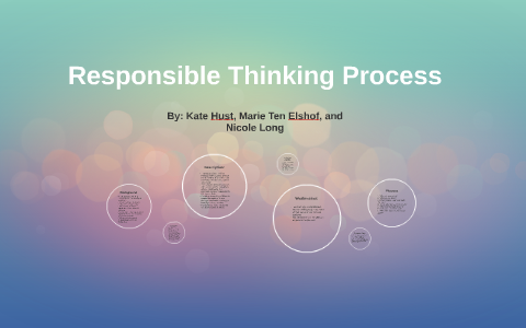 Responsible Thinking Process by Nicole Long on Prezi