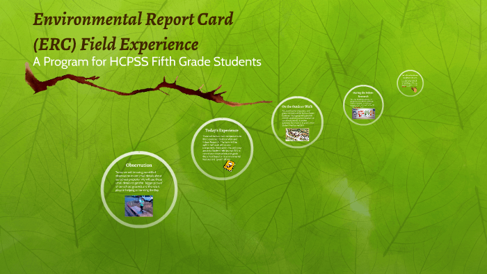 Environmental Report Card by Katherine DiCarlo on Prezi