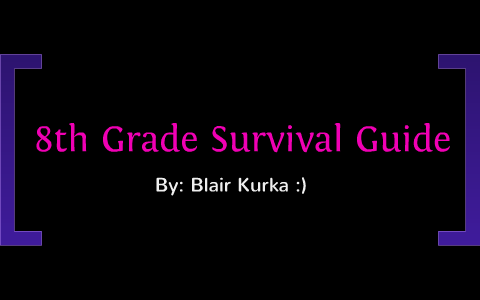 8th Grade Survival Guide by Blair Kurka on Prezi