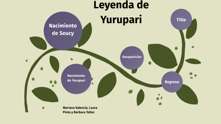 La leyenda de Yurupari by barbara trllez on Prezi