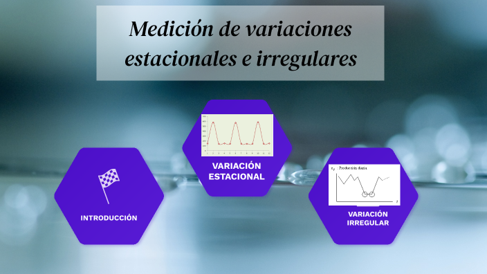 Mediciones de Variaciones Estacionales e Irregulares by Jenny Gonzalez ...