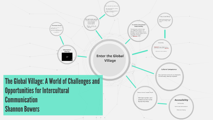 The Global Village: A World of Challenges and Opportunities by Shannon ...