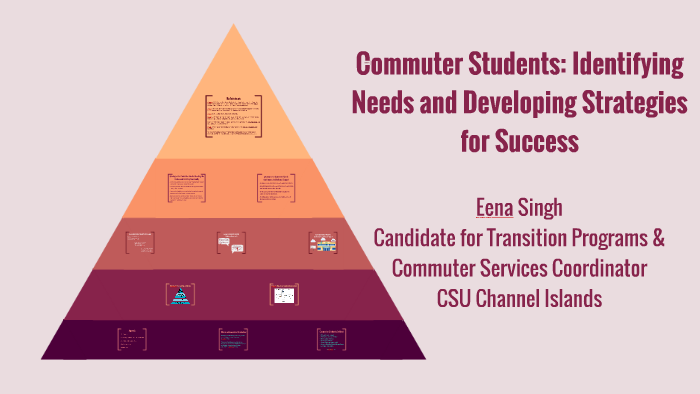 CSUCI - Commuter Student Needs by Eena Singh on Prezi