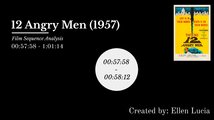 12 Angry Men (1957): Film Sequence Analysis by Ellen Lucia on Prezi