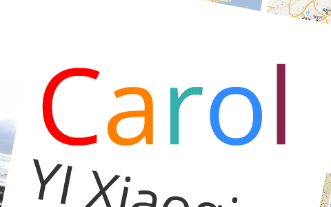 presentation by Carol Yi on Prezi
