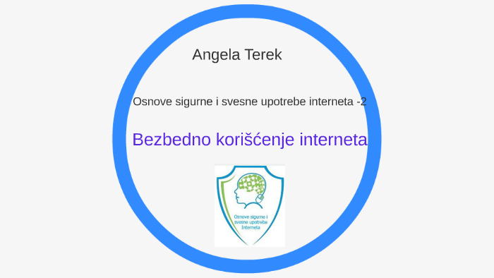 Bezbedno korišćenje interneta by Angela Terek on Prezi