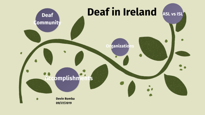 Deaf in Ireland by Devin Bomba on Prezi