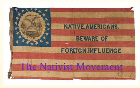 The Nativist Movement by I.R.M B.B.S