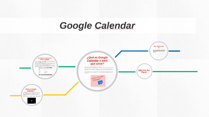 ¿Qué es Google Calendar y para qué sirve? by Kirigaya BurstStream on Prezi
