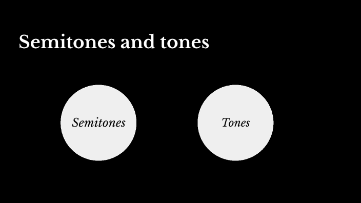 tones and semitones by Ashwin Yung Chen on Prezi