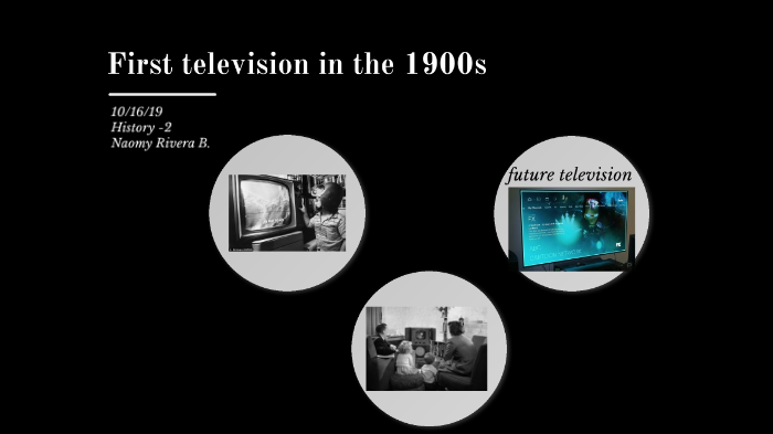 History Of The First Television