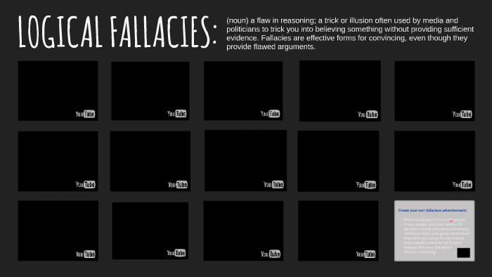 AP Lang: Logical Fallacies by Allison Gibeily on Prezi