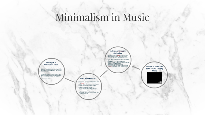 Minimalism in Music by Sam Jenkins on Prezi