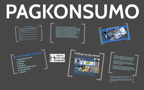 PAGKONSUMO by Lu Gabas on Prezi