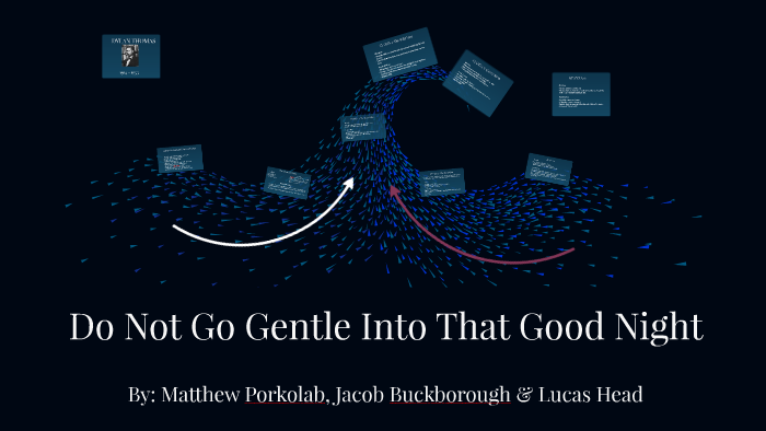 Do Not Go Gentle Into That Good Night by Lucas Head