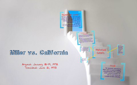 Miller vs. California by Angel Lam on Prezi