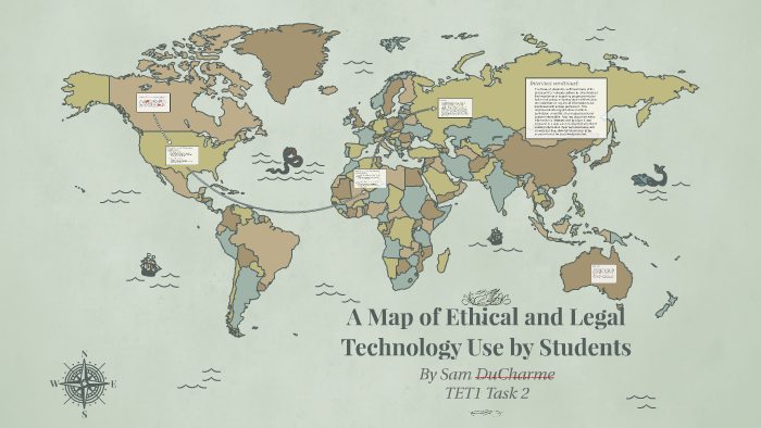 A Map of Ethical and Legal Technology Use by Samuel DuCharme on Prezi