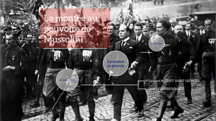 Mussolini by Gaspard Bonnet Saint Georges on Prezi