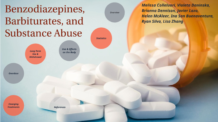 Benzodiazepine and Barbiturate Substance Abuse by Violeta Daninska on Prezi