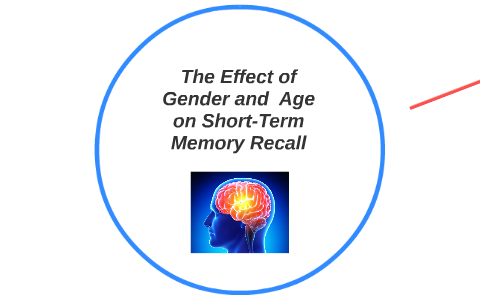 The Effect of Gender and Age on Short-Term Memory Recall by Erica ...